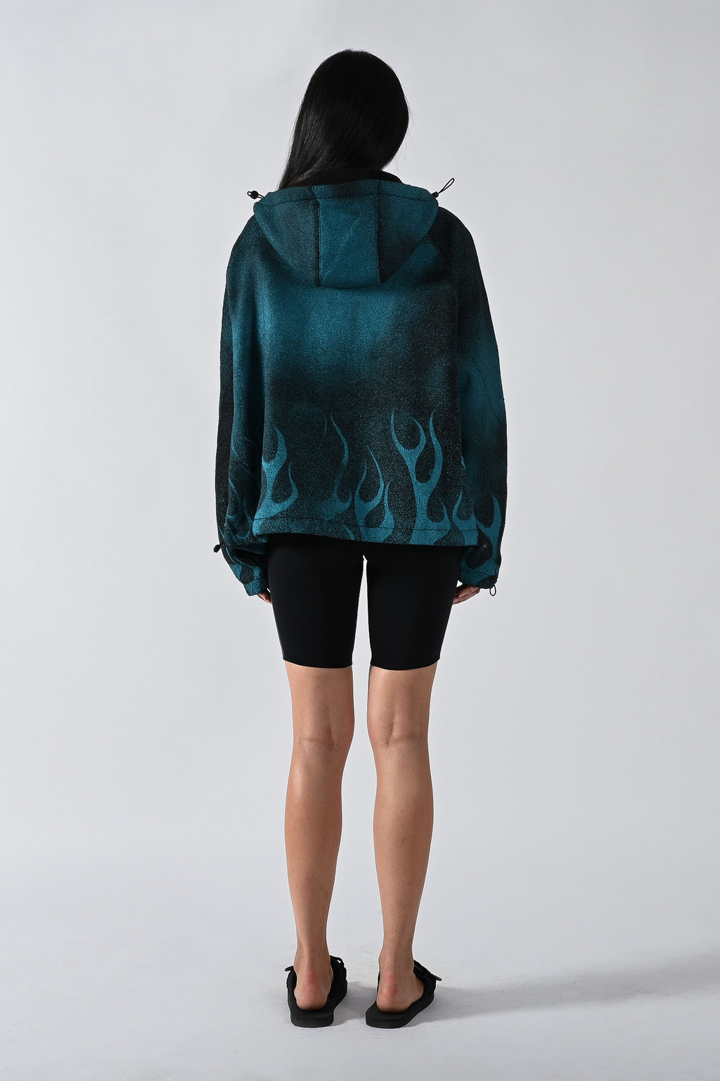 Traction Hooded Fleece Jacket - Teal – Haydenshapes