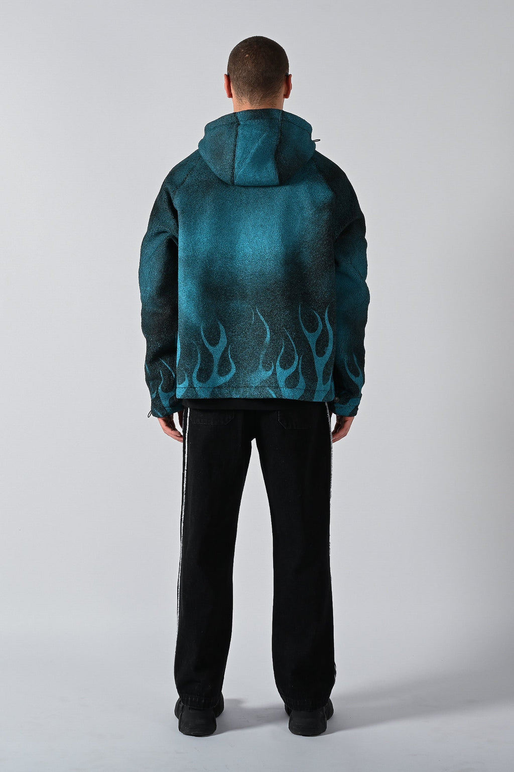 Traction Hooded Fleece Jacket - Teal – Haydenshapes